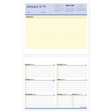 AT-A-GLANCE Flip-A-Week Desk Calendar Refill with QuickNotes, 5 5/8 x 7 ...