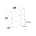 Mainstays 9 Cube Storage Organizer, White - Walmart.com