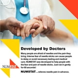 Numstat Antiseptic Numbing Wipes for Needle Pain Relief 30 Prep Pads ...