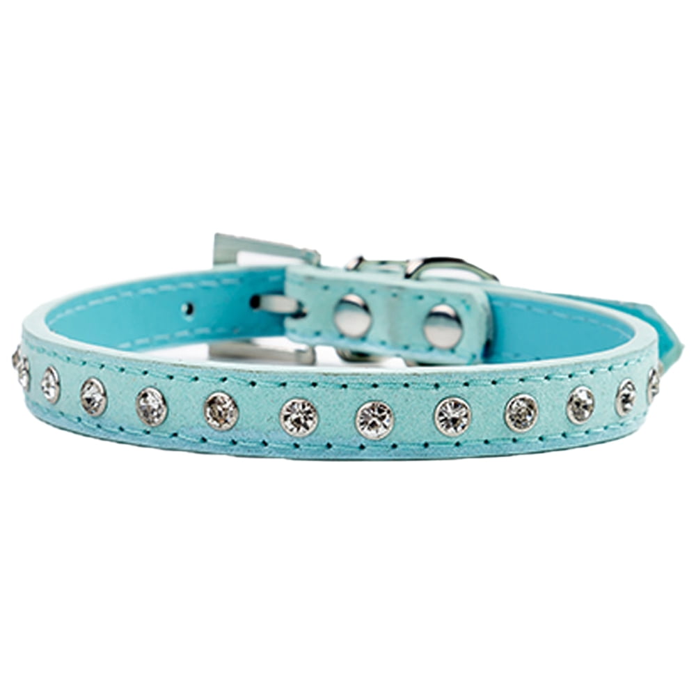 Wide and thick leather rivet dog collar. Suitable for 14" to 17" neck ...