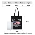Agiufgs 2 Pack Canvas Shoulder Bag Large Capacity, Casual Tote for ...