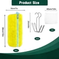 2PCS Shoes Washing Machine Bag Kit,Reusable Washing Shoes Bag,Include ...
