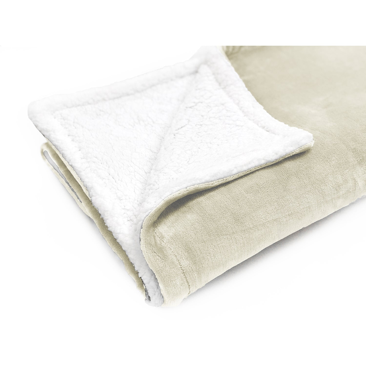 Click here for Cotton House - Flannel Sherpa Blanket  Soft And Lu... prices