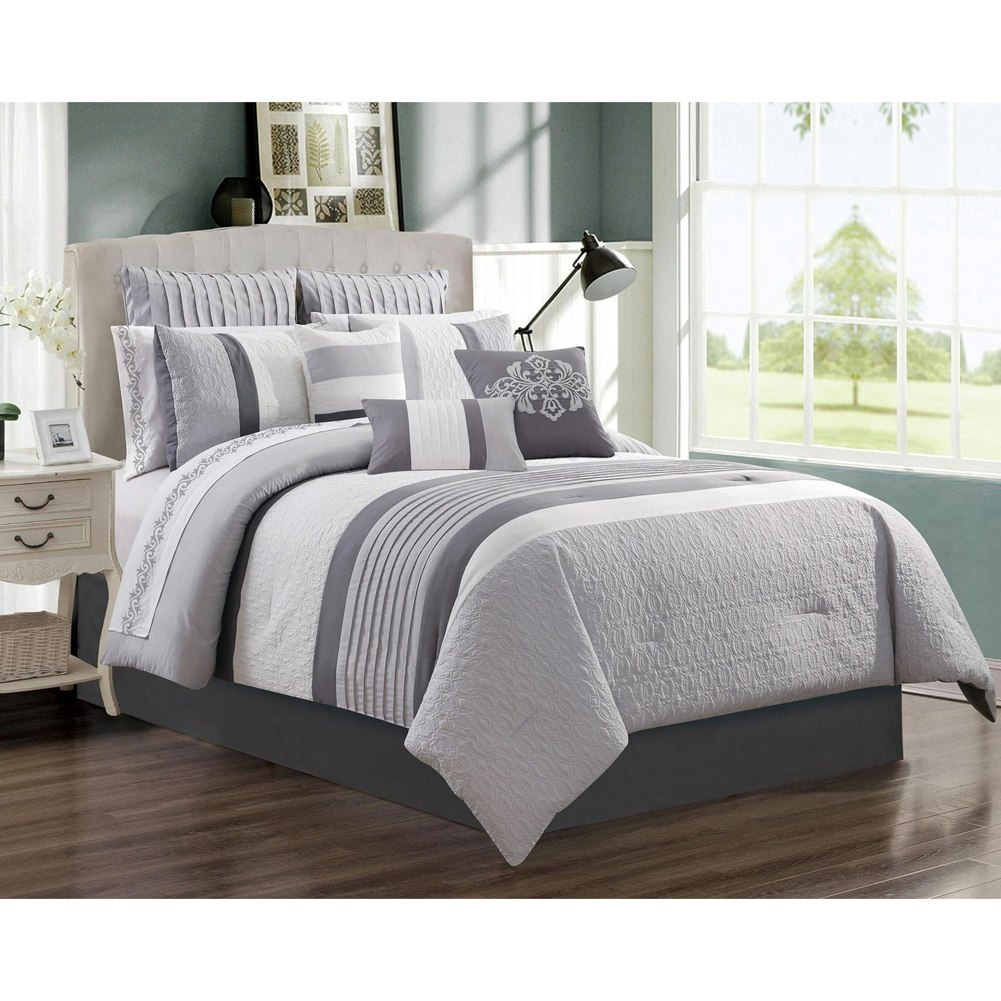 Click here for Safdie & Co. Comforter Set 7pc Q Wov Kane prices