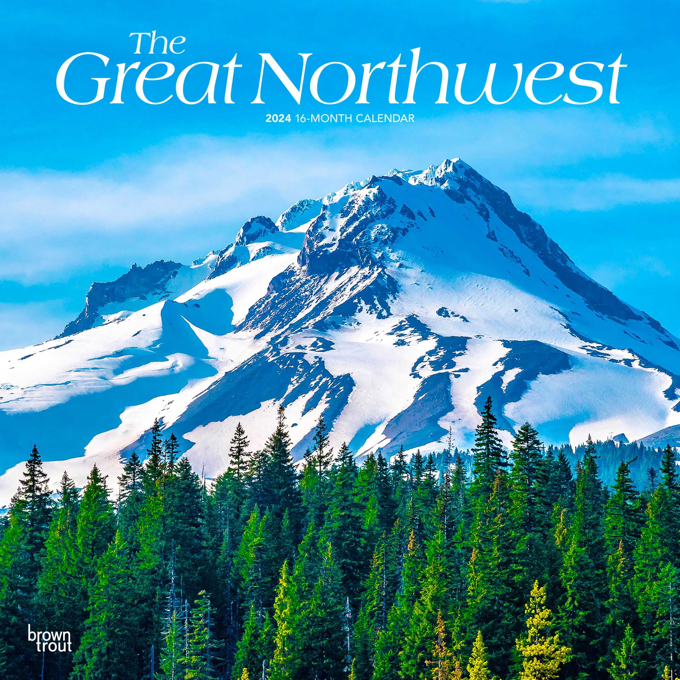 Great Northwest, The 2024 Wall Calendar 12x12 by Browntrout - Walmart.com