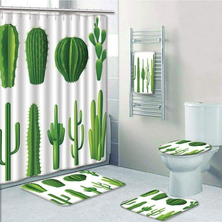 EREHome Cartoon Like Hot Mexican Desert Plant Cactus Types with Spikes ...