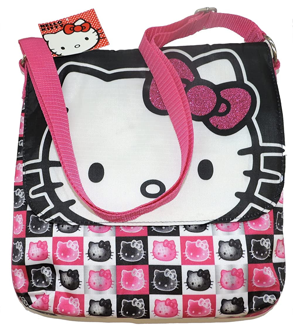 Hello Kitty Squared-Faced Decoration Purse Bag - Walmart.com