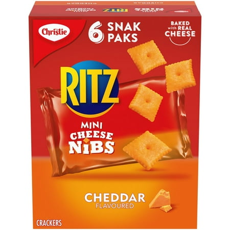 Ritz Mini Cheese Nibs Snak Paks 180G | Walmart Canada