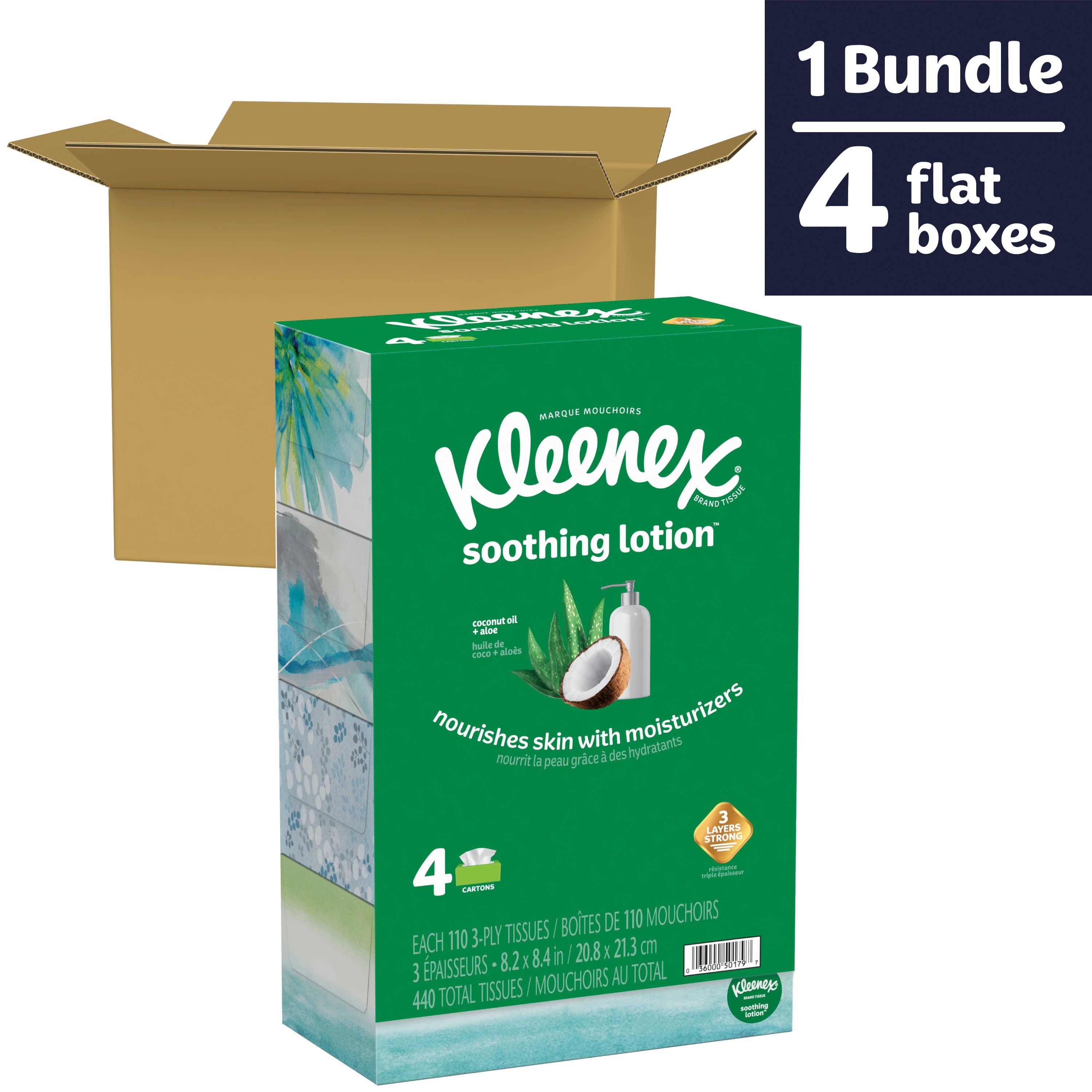 Kleenex Tissues With Lotion
