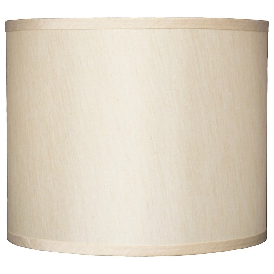 Classic Drum Faux Silk Lamp Shade 8-inch to 16-inch Available Cream 12 ...