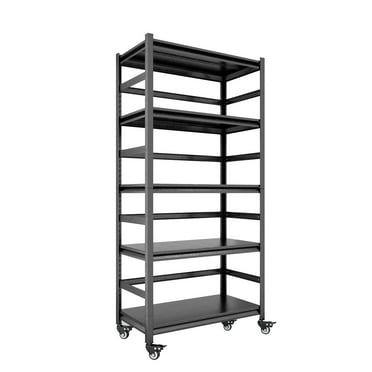 "Dextrus 5 Tier Stainless Steel Utility Rack, Heavy Duty Storage ...