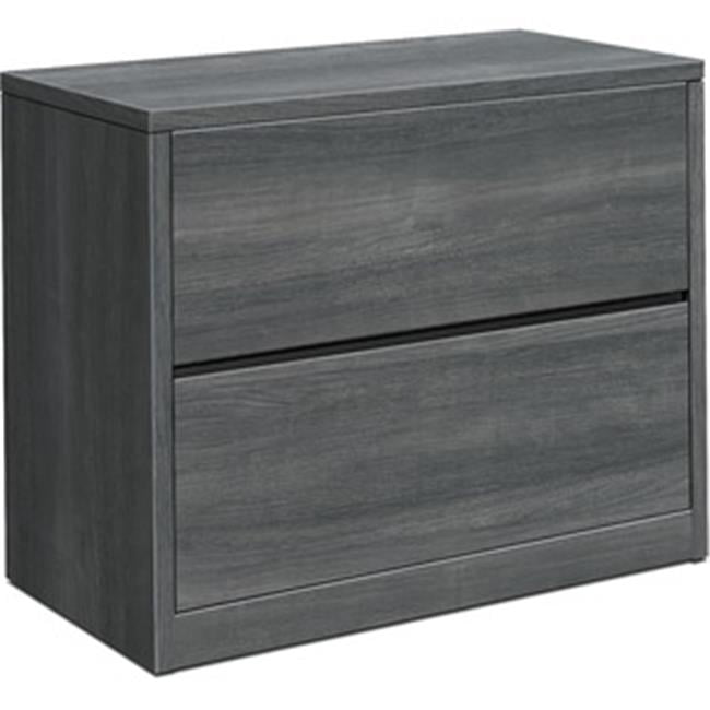 The HON 36 in. 10500 Series Sterling Ash Laminate Desking Lateral File ...
