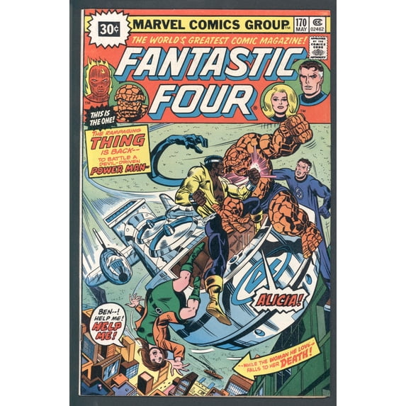Fantastic Four #170 Comic Book - Walmart.com