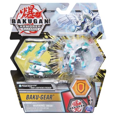 Bakugan Ultra, Tretorous with Transforming Baku-Gear, Armored Alliance 3-inch Tall Collectible ...