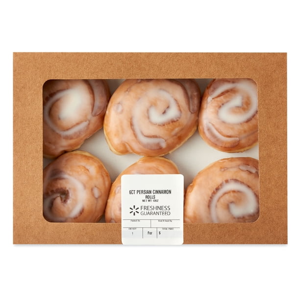 Freshness Guaranteed Persian Cinnamon Donuts, 6 Count - Walmart.com