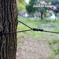 Ozark Trail 50 Foot 1100lbs Paracord Rope, 100% Polyester, Black, Model ...