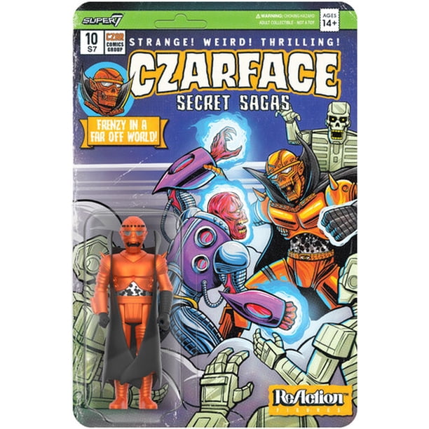 Super7 - Czarface ReAction Figures Wave 11 - Czarface (Orange & Black ...