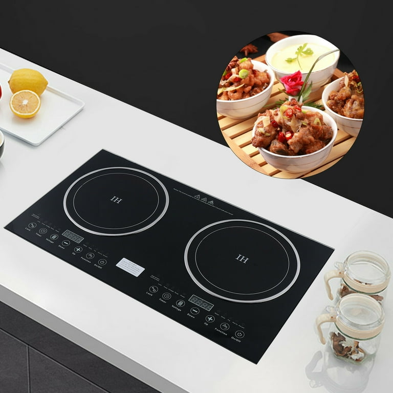 Fichiouy Electric Induction Cooker Double Burner Hot Plate Fichiouy Electric Induction Cooker Double Burner Hot Plate
