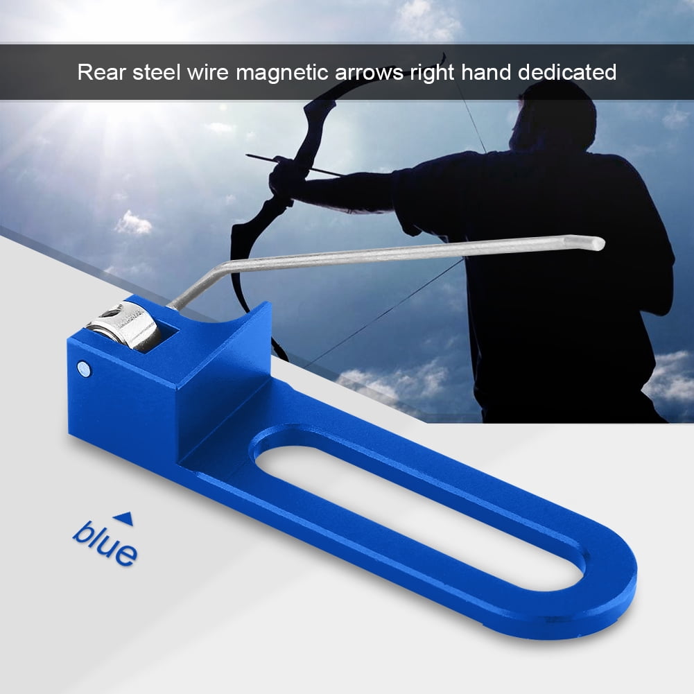WALFRONT Professional Aluminum Archery Recurve Bow Magnetic Arrow Rest ... WALFRONT Professional Aluminum Archery Recurve Bow Magnetic Arrow Rest ...