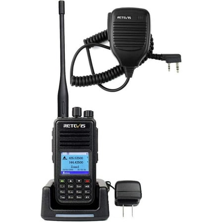 Bmatwk RT3S DMR Radios(1 Pack), Digital 2 Way Radio Long Range High ...