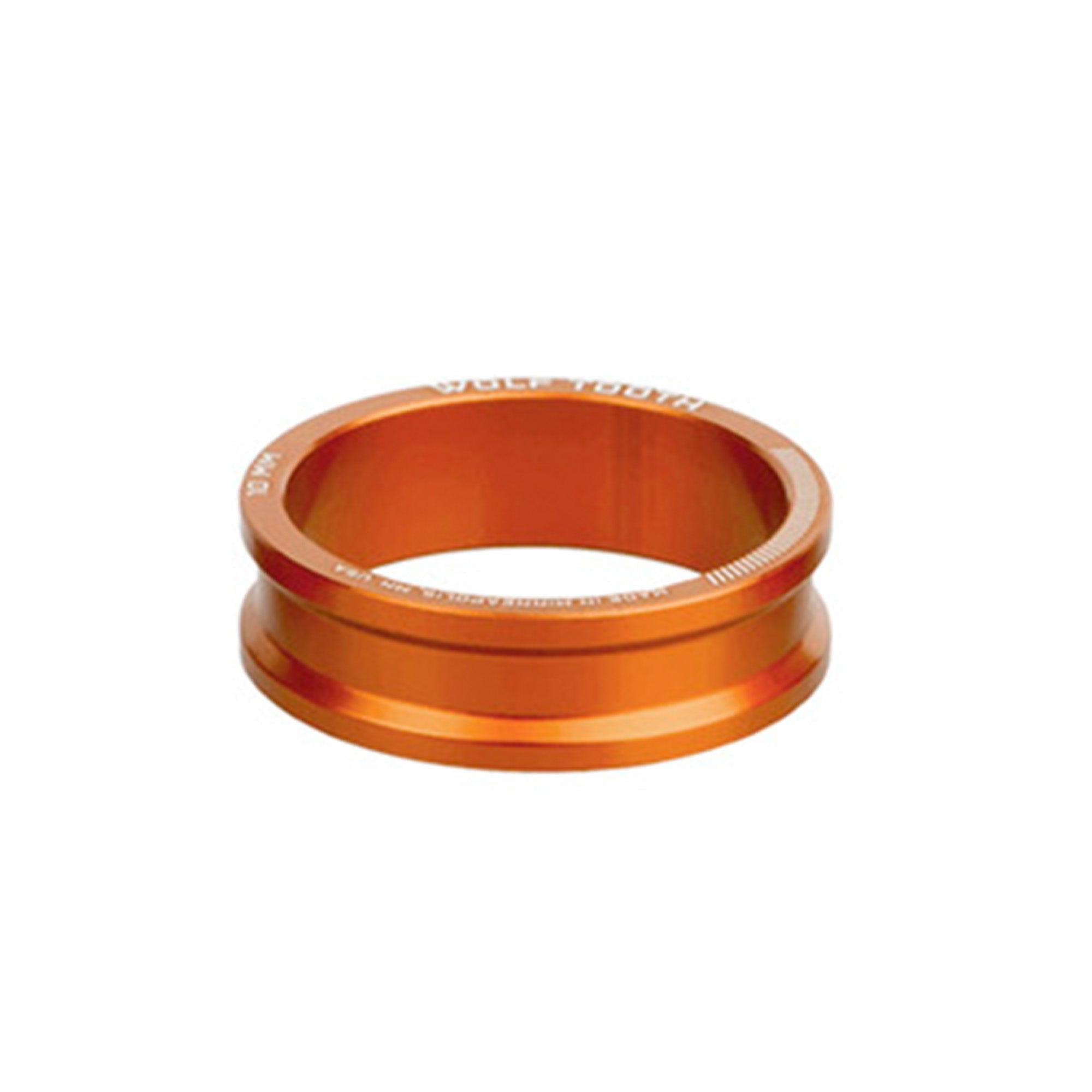 Wolf Tooth Precision Headset Spacers - 1 1/8 steerer, 10mm, 5g, Orange ...