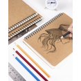 A5 Spiral Notebooks Blank Journal 10-Pack, Softcover Unlined Sketch Pad ...