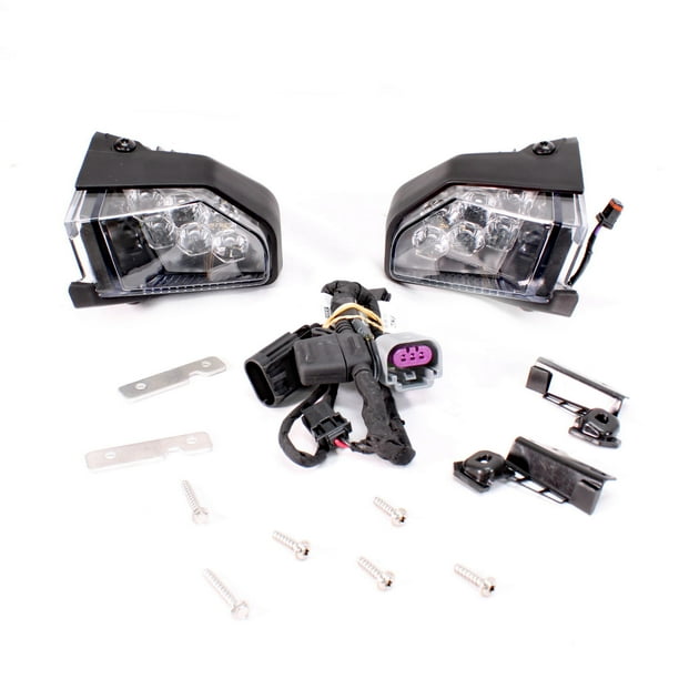 Ski-Doo New OEM High Beam Auxiliary LED Lights 860201651 - Walmart.com