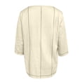 3/4 Sleeve T Shirts for Women Peasant Tops for Women Office Work Tops ...