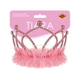 Pink Plastic Tiaras, Pack of 6 - Walmart.com