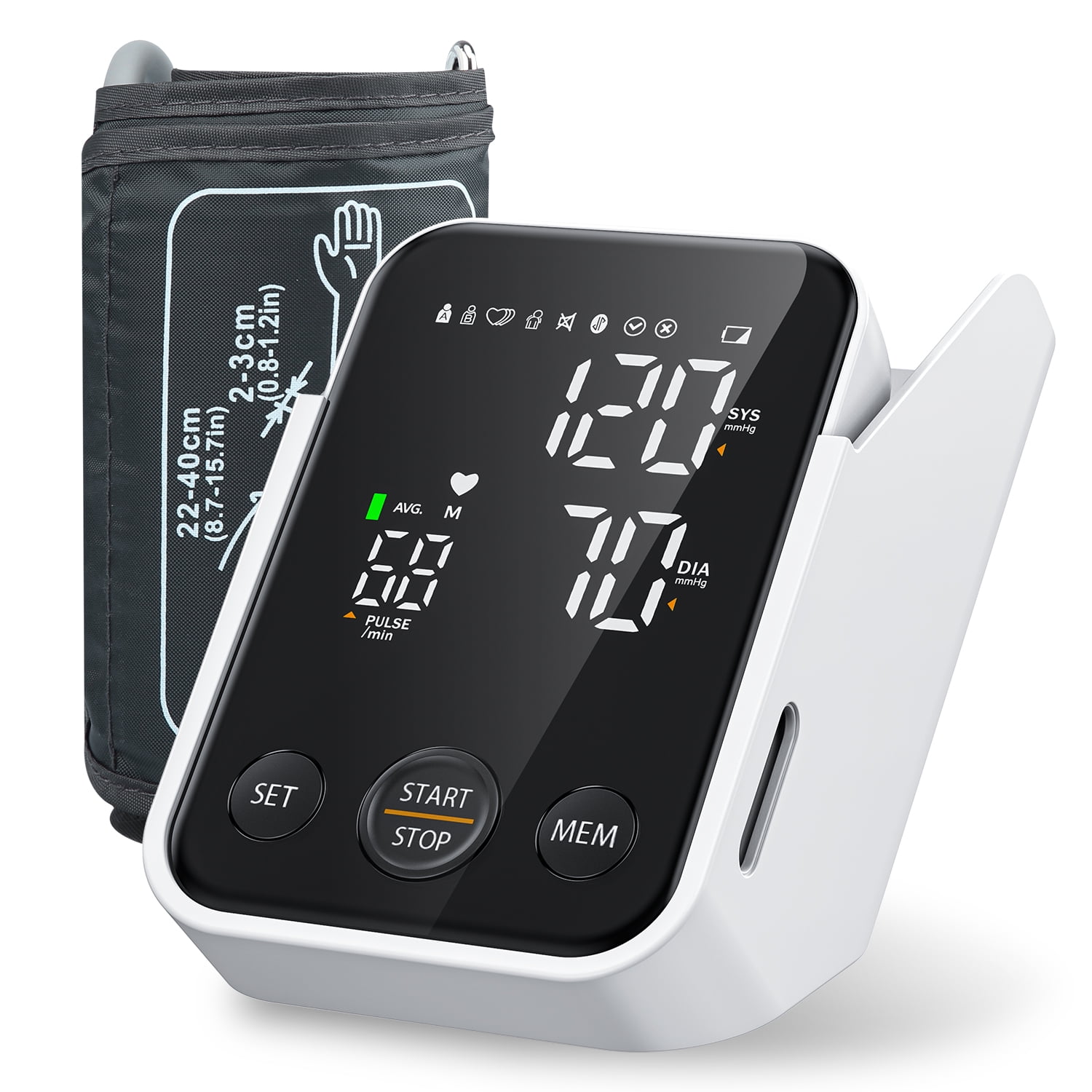 JUMPER Arm Blood Pressure Monitor with Large LCD India | Ubuy