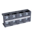 Terminal Block Screw Type Dual Row 4 Position Strip 200A Barrier for ...