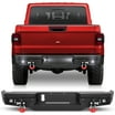 POFENZE Rear Bumper for Jeep Wrangler JK JKU 2007-2018 Black Rear ...