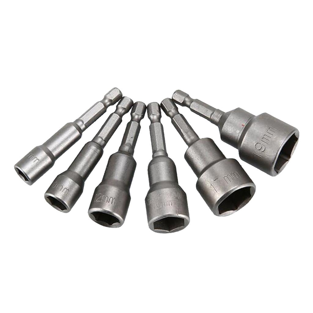 Juego de 6-19mm 1/4 pulgadas Socket Sets Gloria Vaso de punta hexagonal | Bodega Aurrera en línea