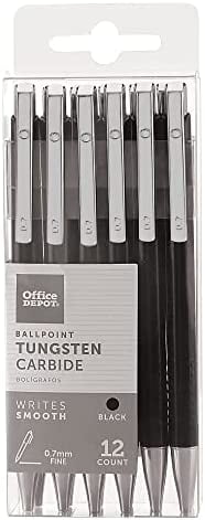 FORAY Pens - Office Depot Tungsten Carbide Retractable Ballpoint Pens ...