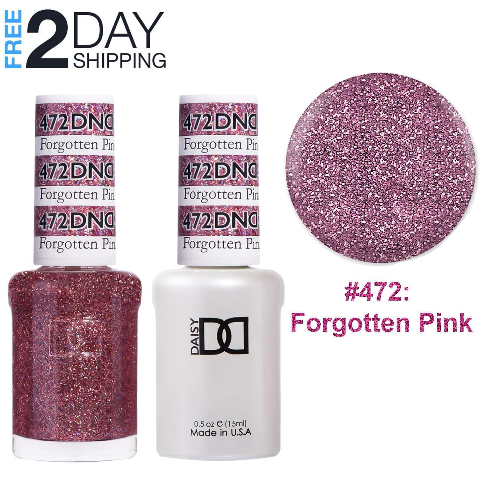 DND Gel Nail Polish & Nail Lacquer Set Soak Off Duo Set - # 472 ...