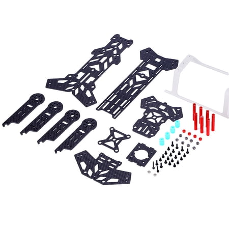 LUNA 300mm Wheelbase 4-Axis Glassy Carbon Aircraft Frame Kit With ...