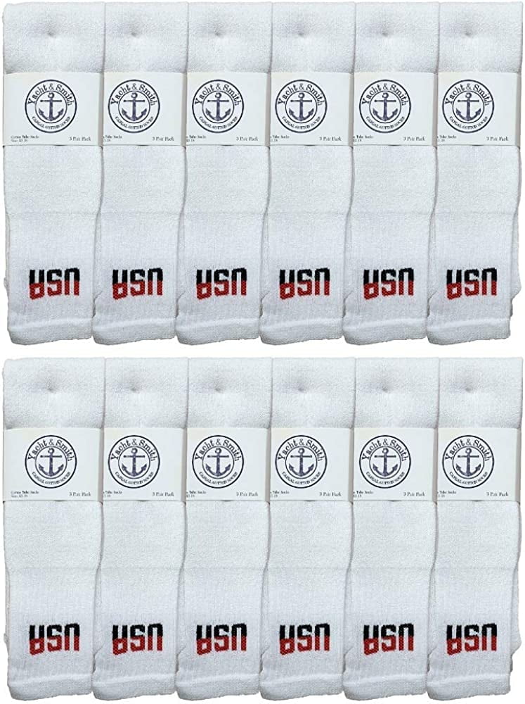 SOCKS'NBULK 32 Inch Wholesale Men's Long Tube Socks, Cotton Big And ...