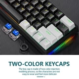 VANLOFE s Wired 60% Mechanical Gaming Keyboard RGB Backlit Compact 61 ...