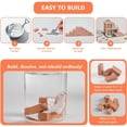 Mini Bricks Building Sets,Brick and Mortar Construction Set,DIY Mini ...