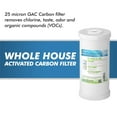 APEC 10" Whole House High Flow GAC Carbon Replacement Water Filter (FI ...
