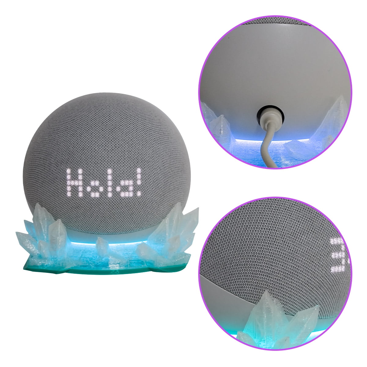 Soporte Para Alexa Echo Dot 4Ta y 5Ta Gen Tipo Cristales | Bodega ...