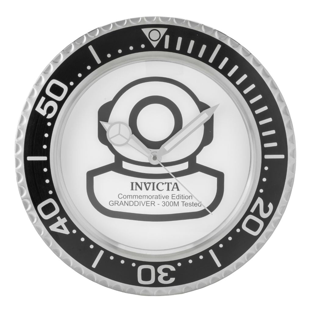 Invicta Grand Diver 14" Quartz Wall Clock - Walmart.com