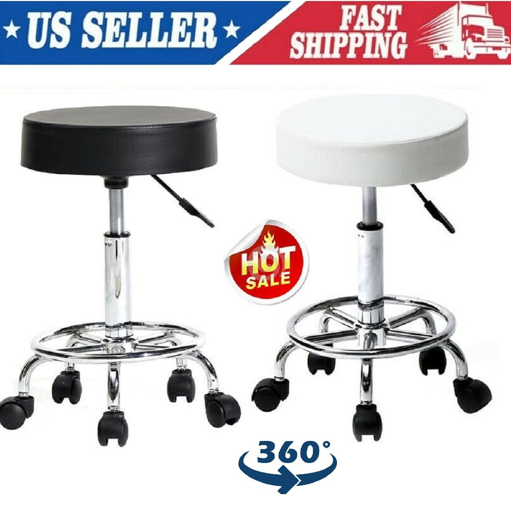 Goorabbit Rolling Stool Chair,Office Chair Swivel Adjustable Hydraulic ...