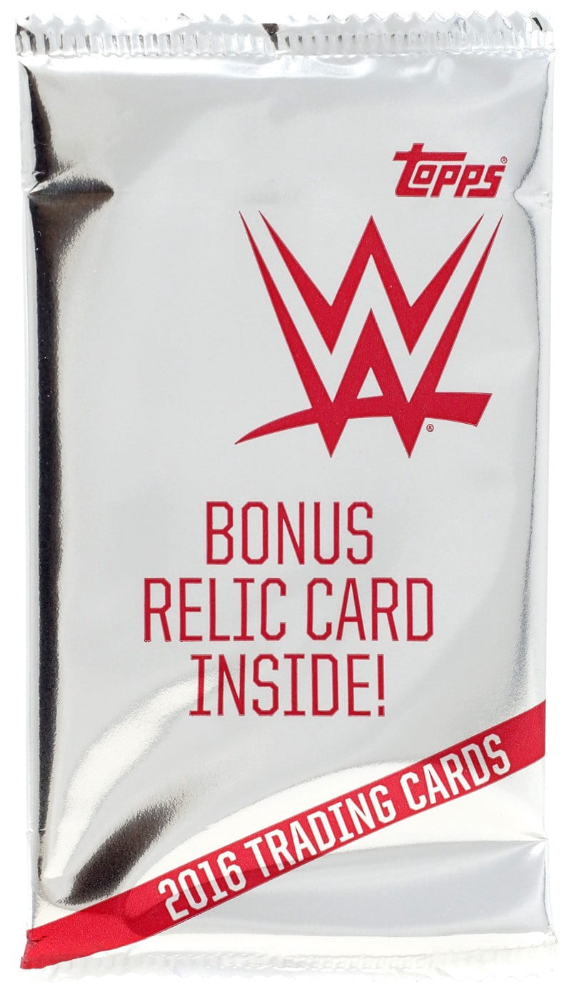 WWE Wrestling 2016 Heritage Bonus Relic Card Trading Card Pack ...