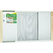 Frost King Adjustable Window Screen with Metal Rails and Sturdy Corners ...