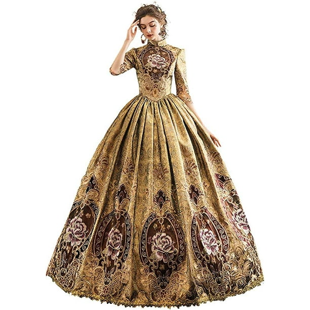 KEMAO Rococo Baroque Marie Antoinette Dresses 18th Century Renaissance ...