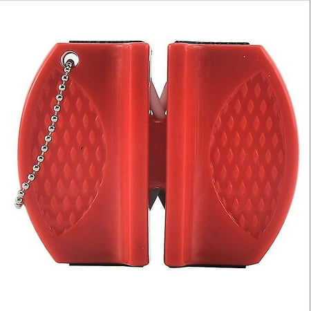 Mini Ceramic Rod Knife Sharpener - Two Stage Tungsten Portable ...