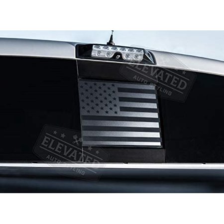 Elevated Auto Styling - Rear Middle Window American Flag Fits Dodge RAM ...