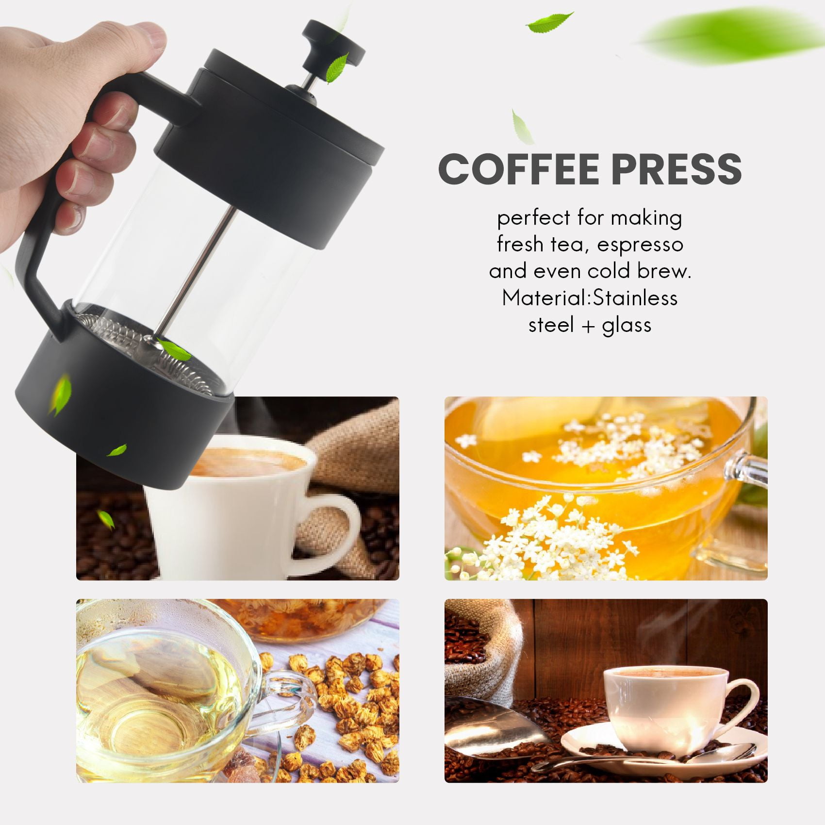 Click here for Unbranded French Press Coffee & Tea Maker  Thicken... prices