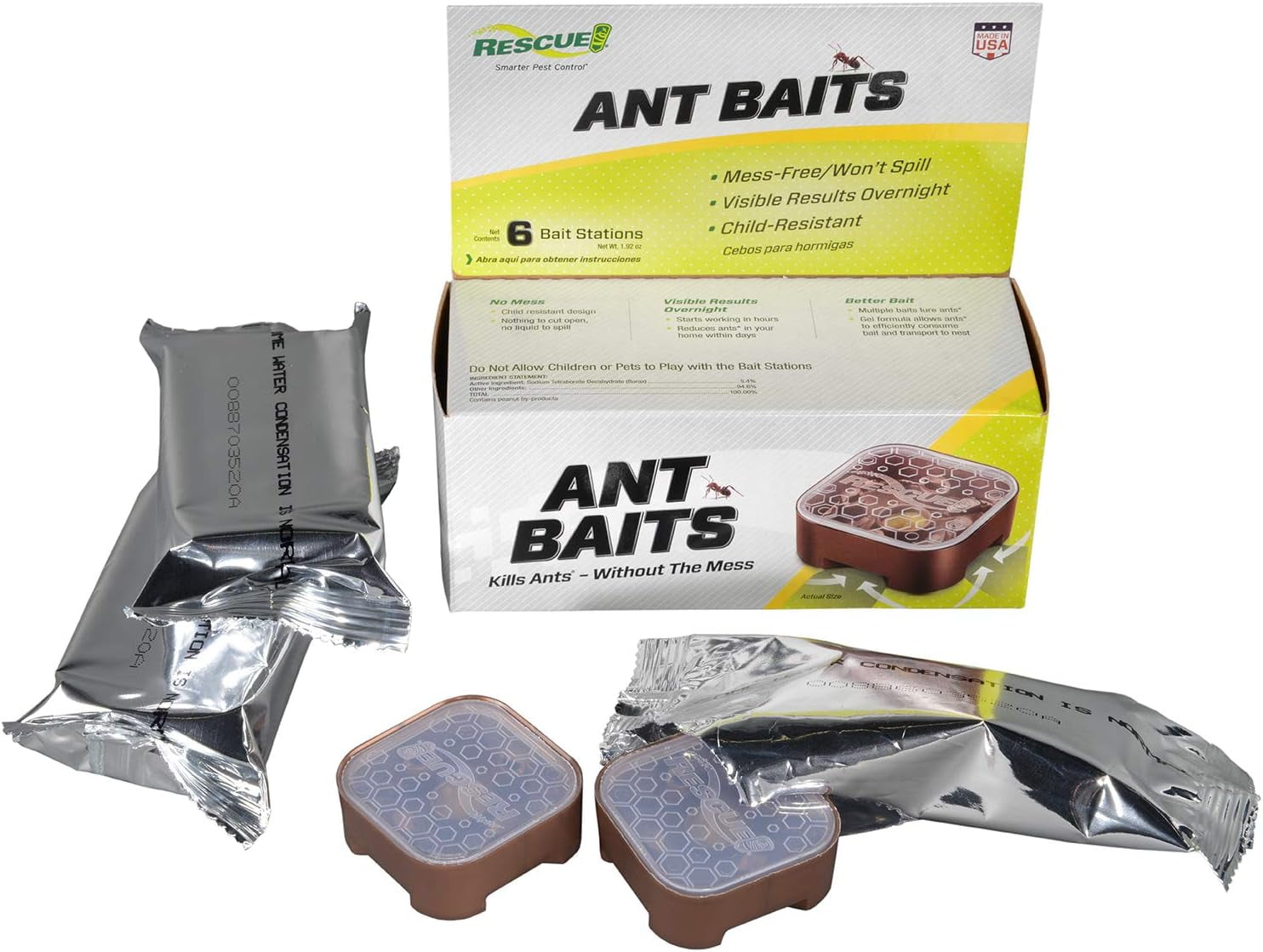 Buy RESCUE! Ant Bait Indoor 6 Bait Stations at Ubuy Nepal